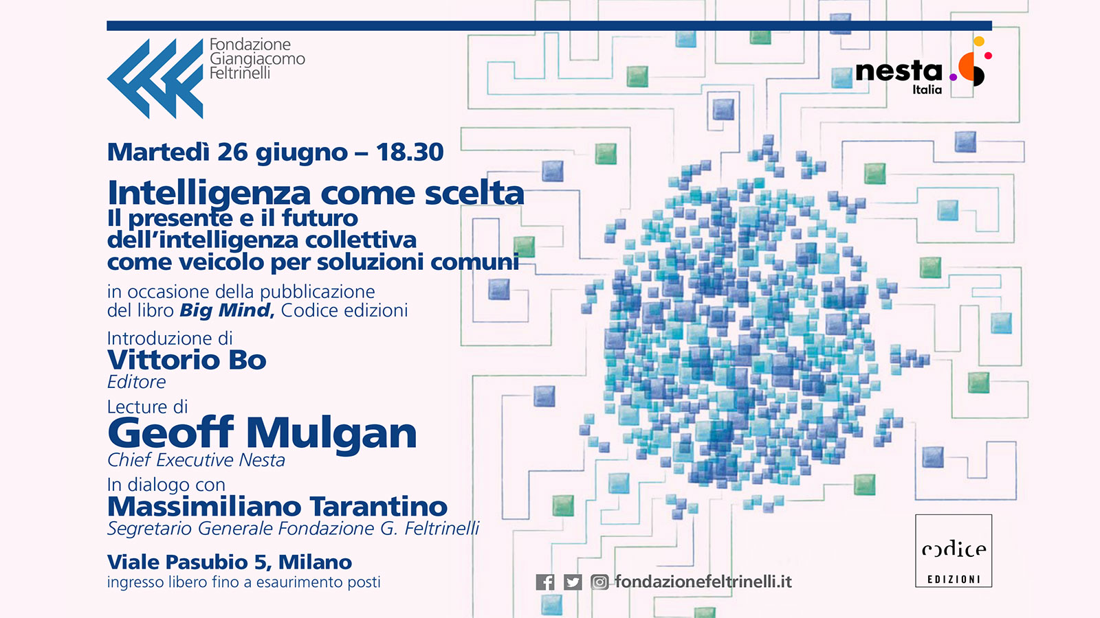 Intelligenza come scelta - Lecture di Geoff Mulgan